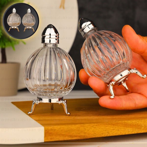 Pembiş Dükkan | AHŞAP AKRİLİK TUZ-KARABİBER DEĞİRMENİ KÜÇÜK (75445)